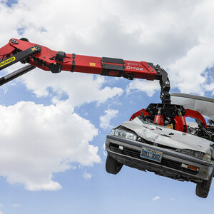 Scrap Applications | Grapple Loaders | PALFINGER