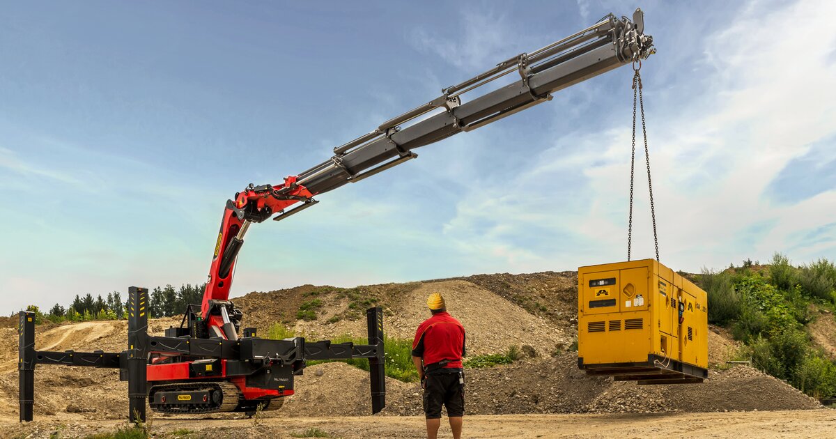 PALFINGER PCC 115.002 Crawler Crane | PALFINGER