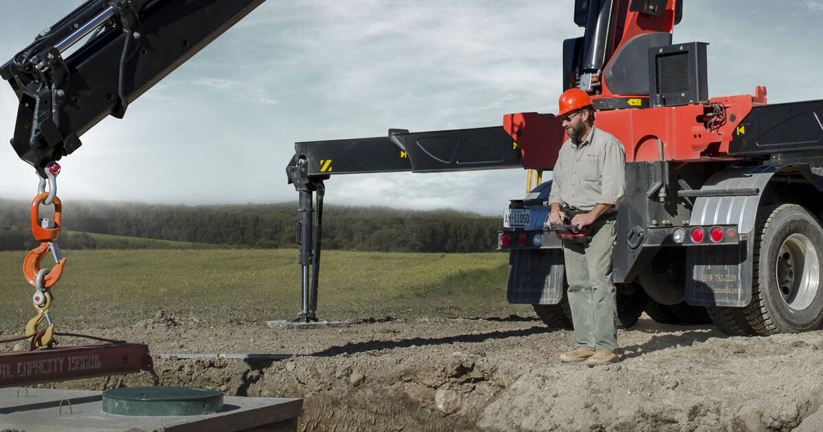 Knuckle Boom Cranes | PALFINGER