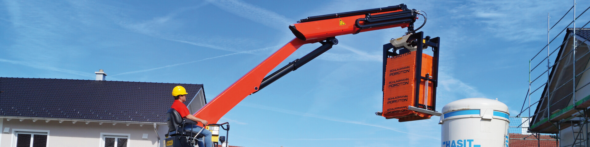 Brick stack grapples | PALFINGER