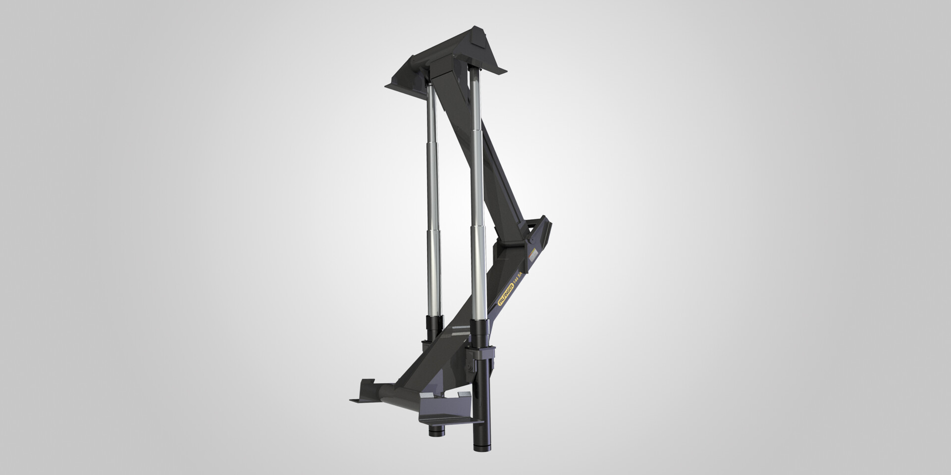 Olympic Twin stabilized telescopic hoists | PALFINGER