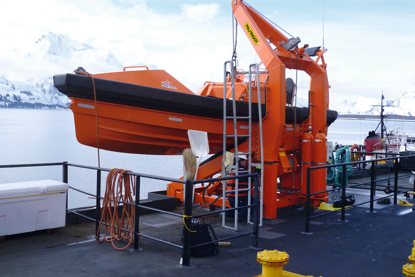 Fast Rescue Boat Davits | PALFINGER MARINE