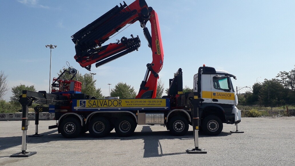 PALFINGER entrega a Salvador Grues i Transpors la grúa