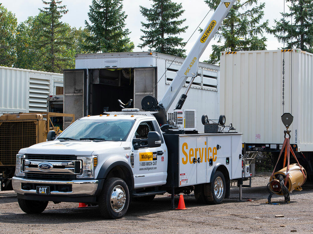 Mechanics Truck Bodies | Class 6-7 Chassis | PALFINGER