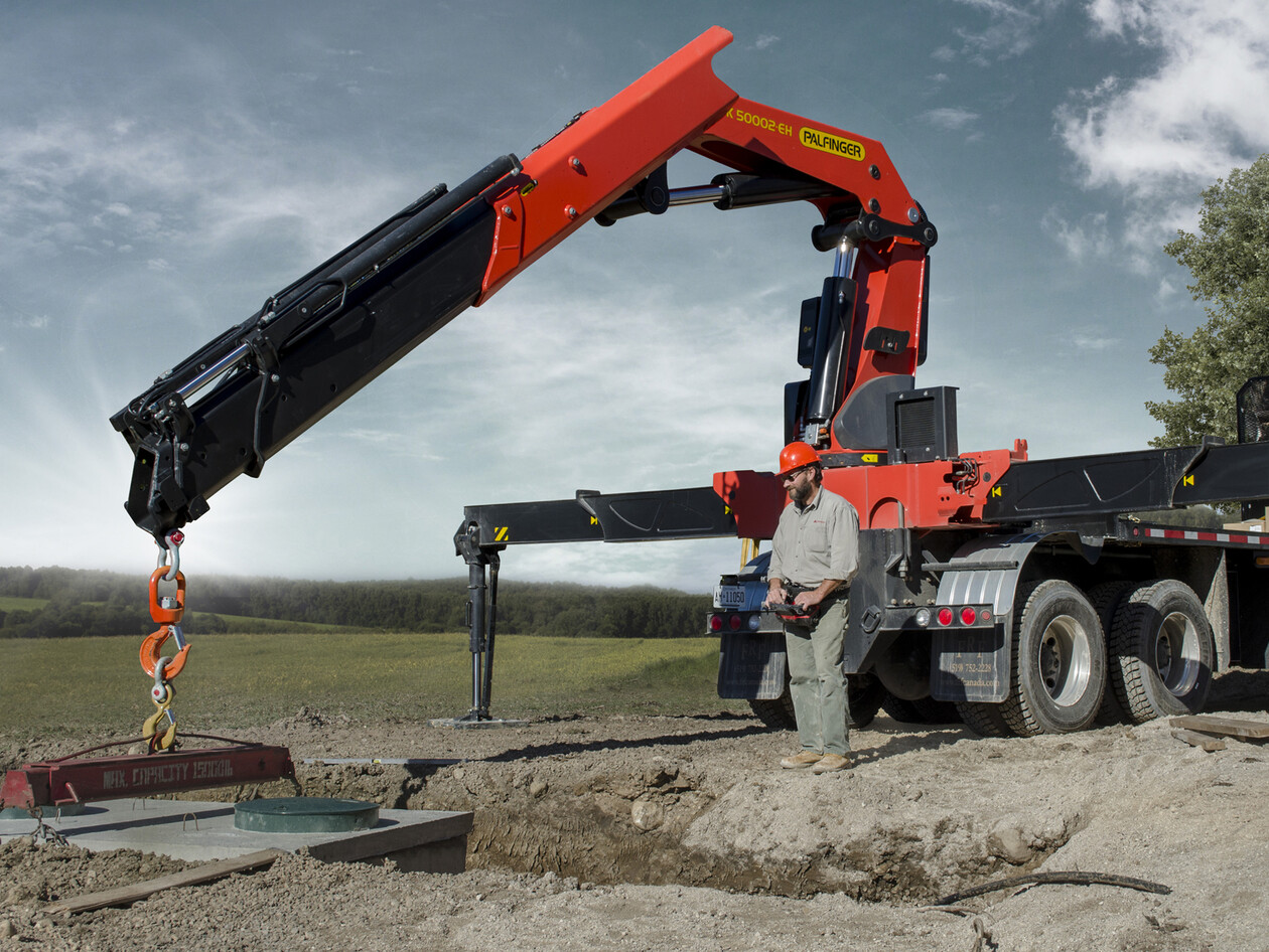 Truck Mounted Cranes | PALFINGER