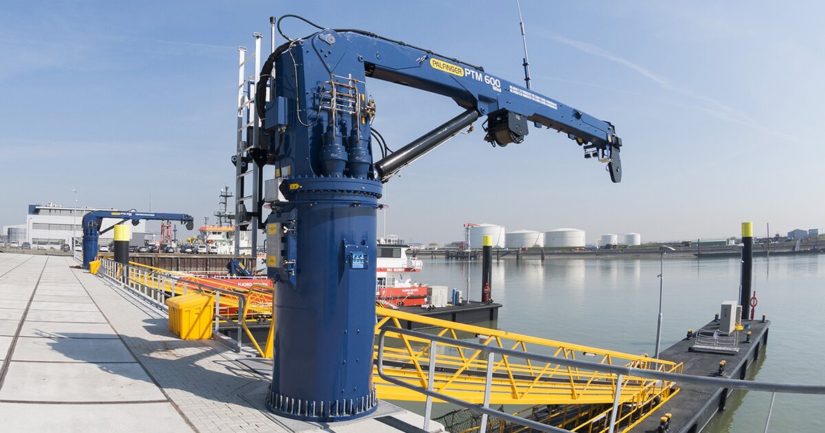 New PALFINGER marine cranes for Ørsted’s Borssele OWF