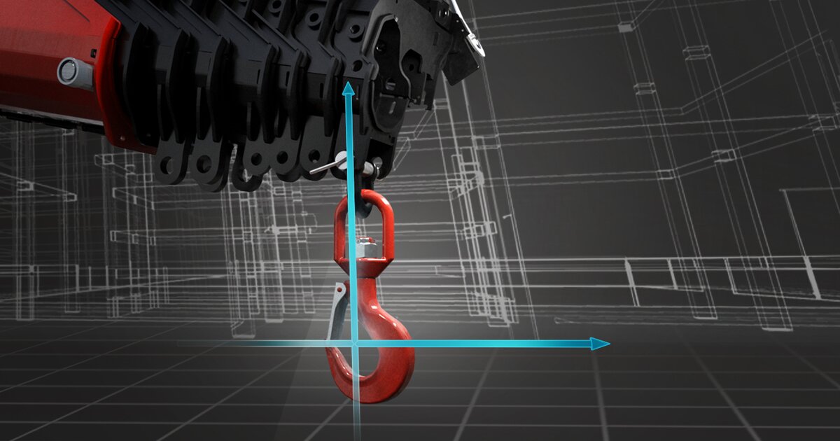 Controlling the tip of the crane more efficiently and