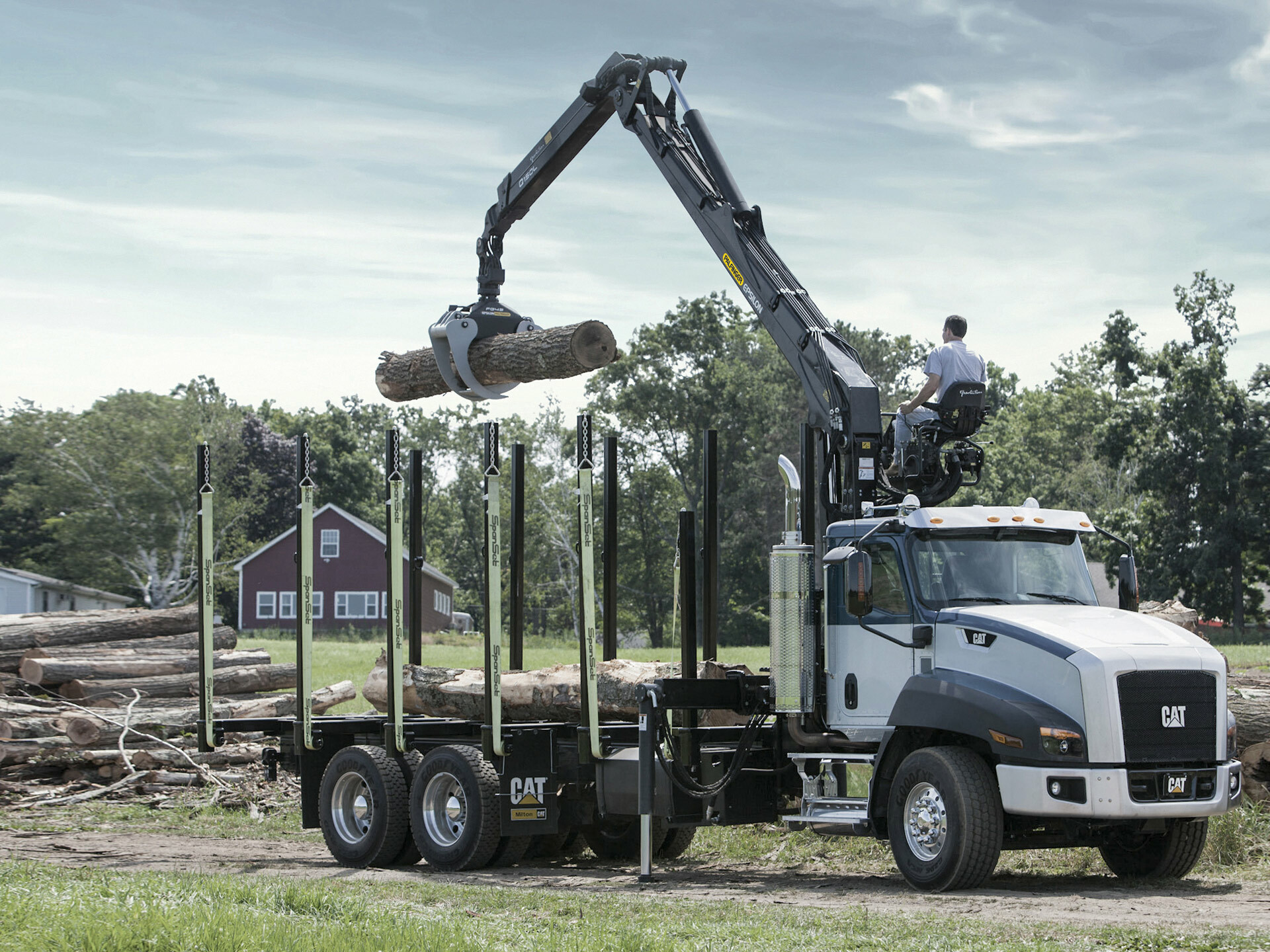 Rail Applications | Grapple Loaders | PALFINGER