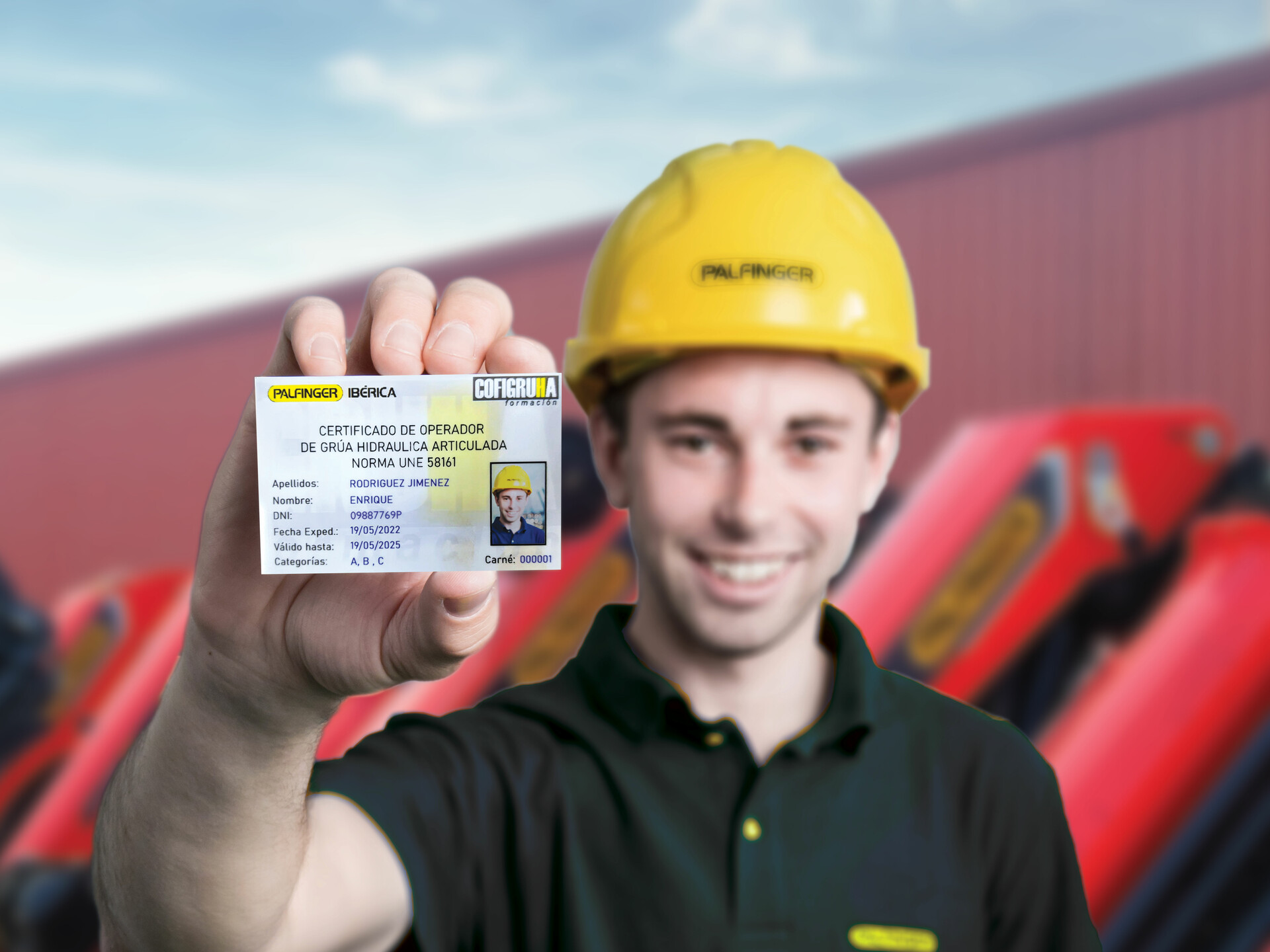 Curso Operador de Grúa Industrial | Norma UNE 58161