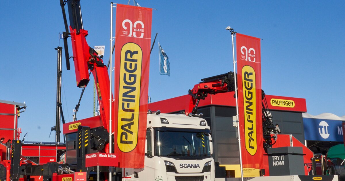 PALFINGER auf der bauma 2025: Die Zukunft des Hebens