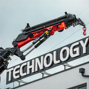 The new PALFINGER TEC-Range of LOADER CRANES
