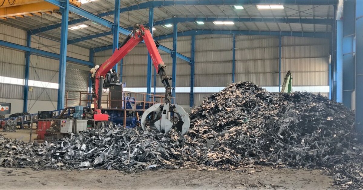 Recycling Steel Scrap in India | PALFINGER