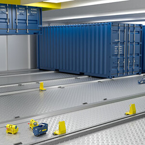 Container Skidding Systems | PALFINGER MARINE