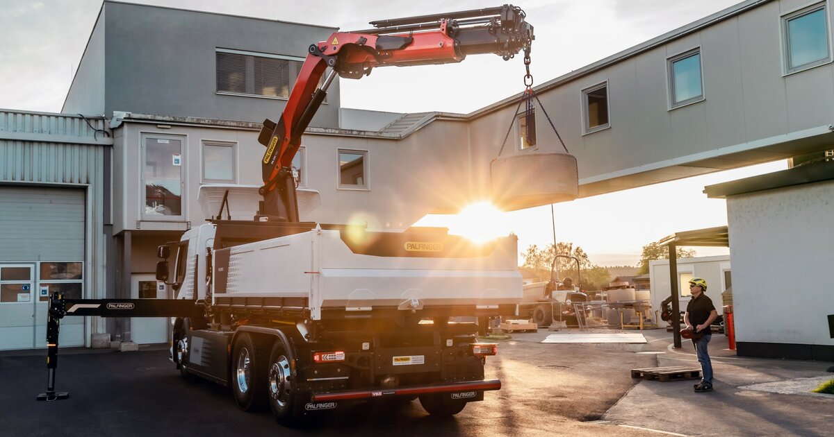 PK 250 TEC Loader Crane | PALFINGER