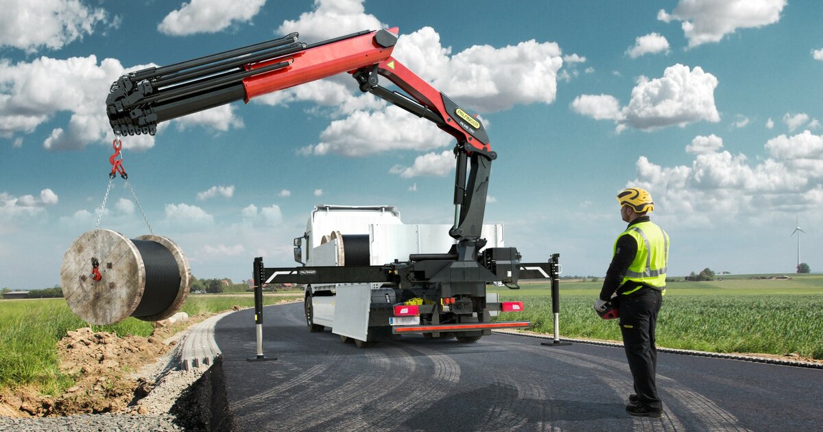 PK 245 TEC Loader Crane | PALFINGER