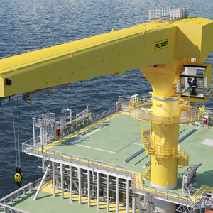 Fully Electric Jib Cranes | PALFINGER MARINE