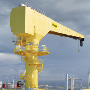 Fully Electric Jib Cranes | PALFINGER MARINE