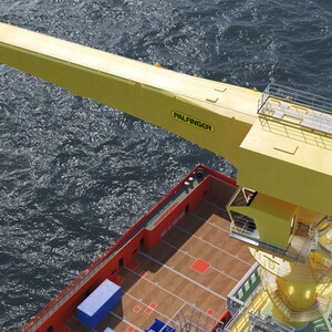 Fully Electric Jib Cranes | PALFINGER MARINE