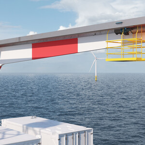 Fully Electric Jib Cranes | PALFINGER MARINE