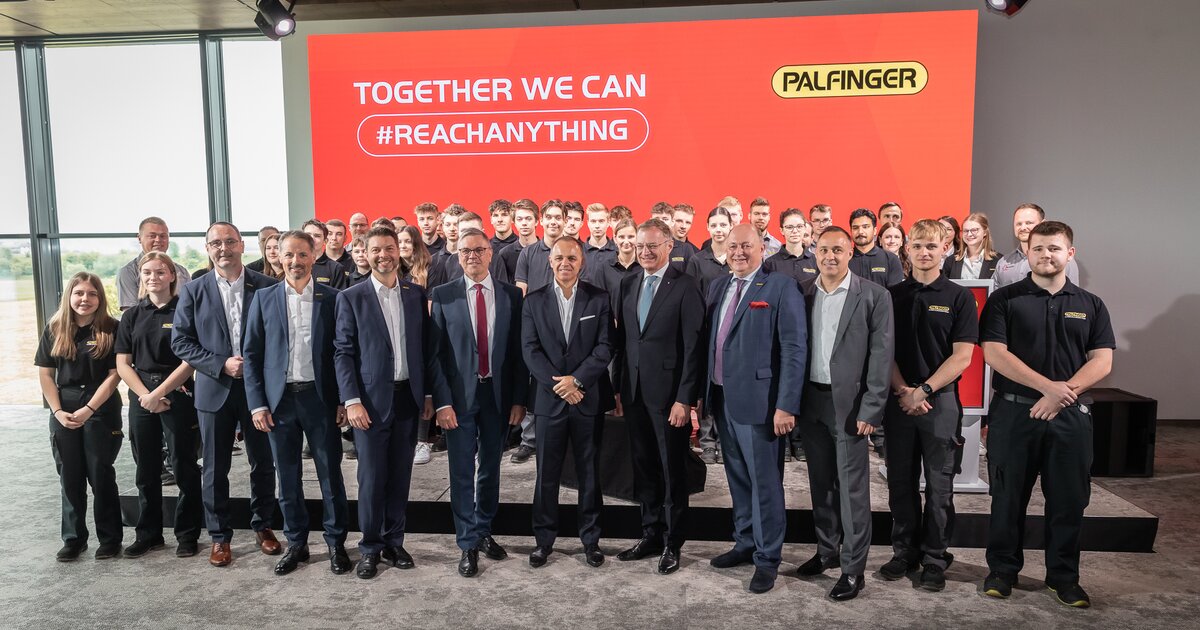 PALFINGER: Opening of the PALFINGER Campus – Training