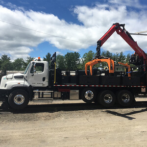 Rail Applications | Grapple Loaders | PALFINGER