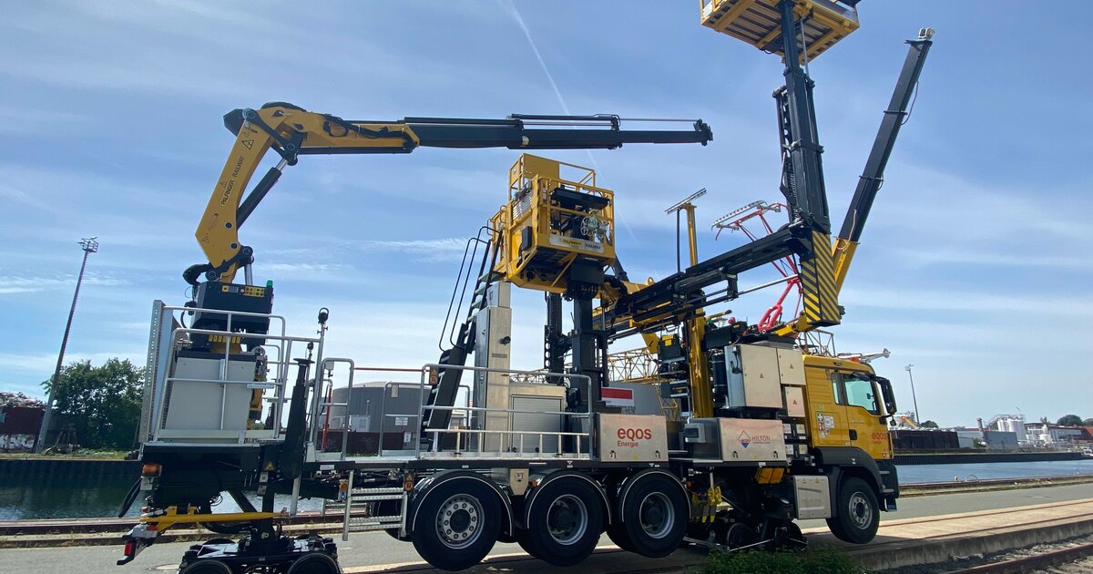 The Future of Road- Rail Technology: Palfinger Paving