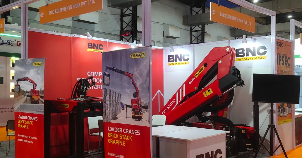 The Indian edition of World of Concrete | PALFINGER