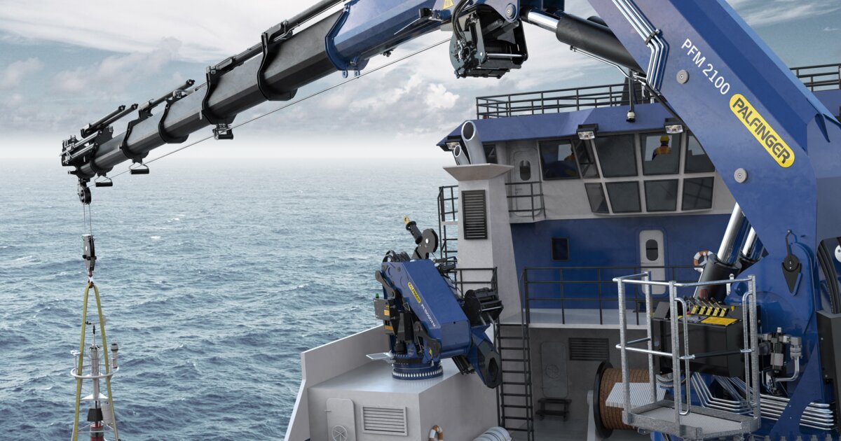 PALFINGER: The New Dimension in Marine Cranes