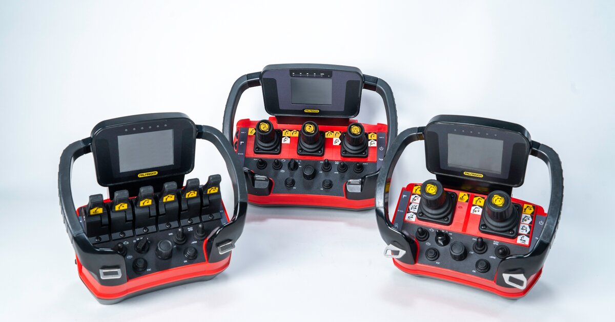 Compact & Precise! - The new PALFINGER P6 Radio Remote