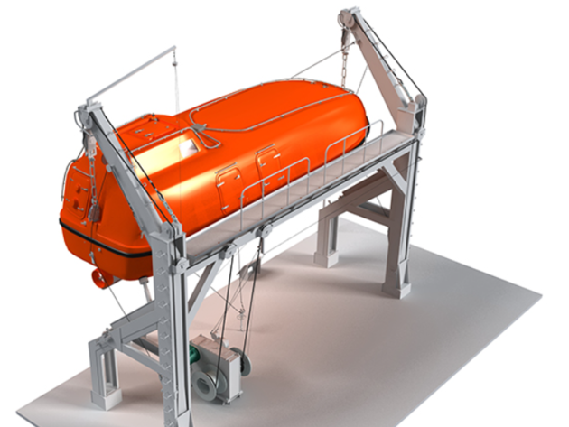Lifeboat Davits | PALFINGER MARINE