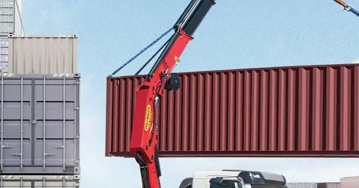 Transporte de container: como a PALFINGER pode ajudar