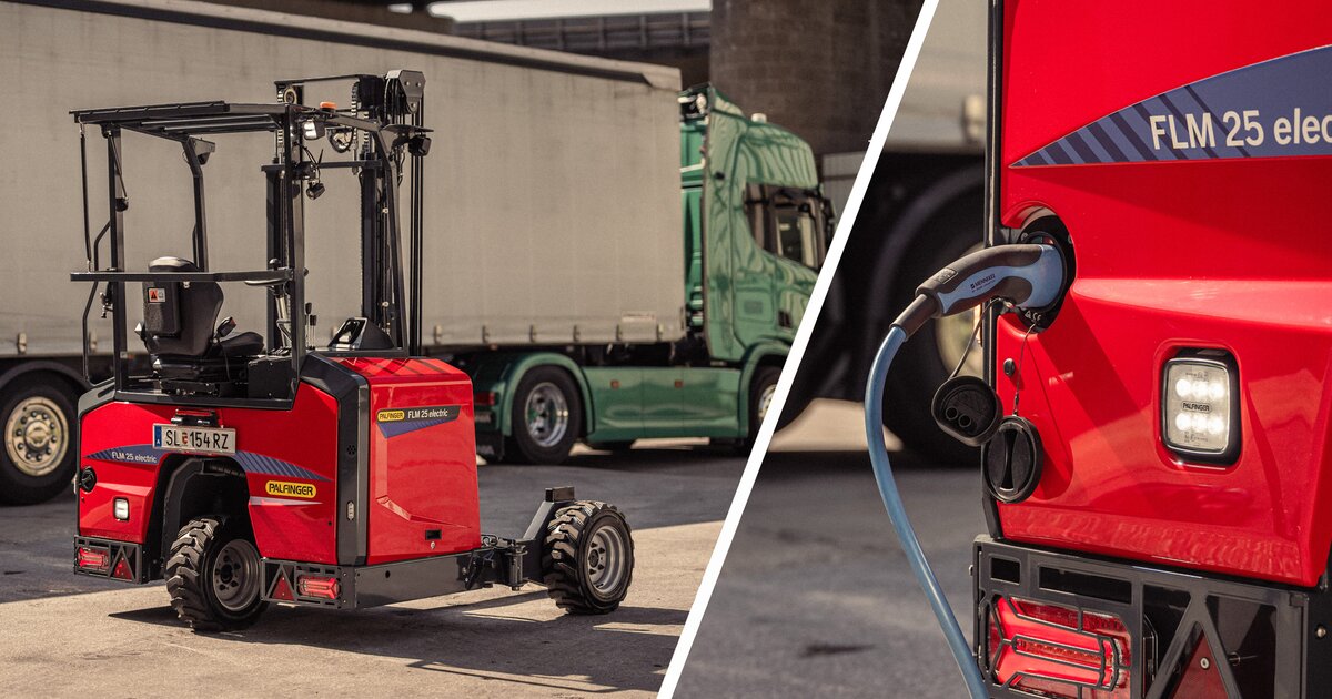 FLM 25 electric | Truck-mounted forklift | PALFINGER